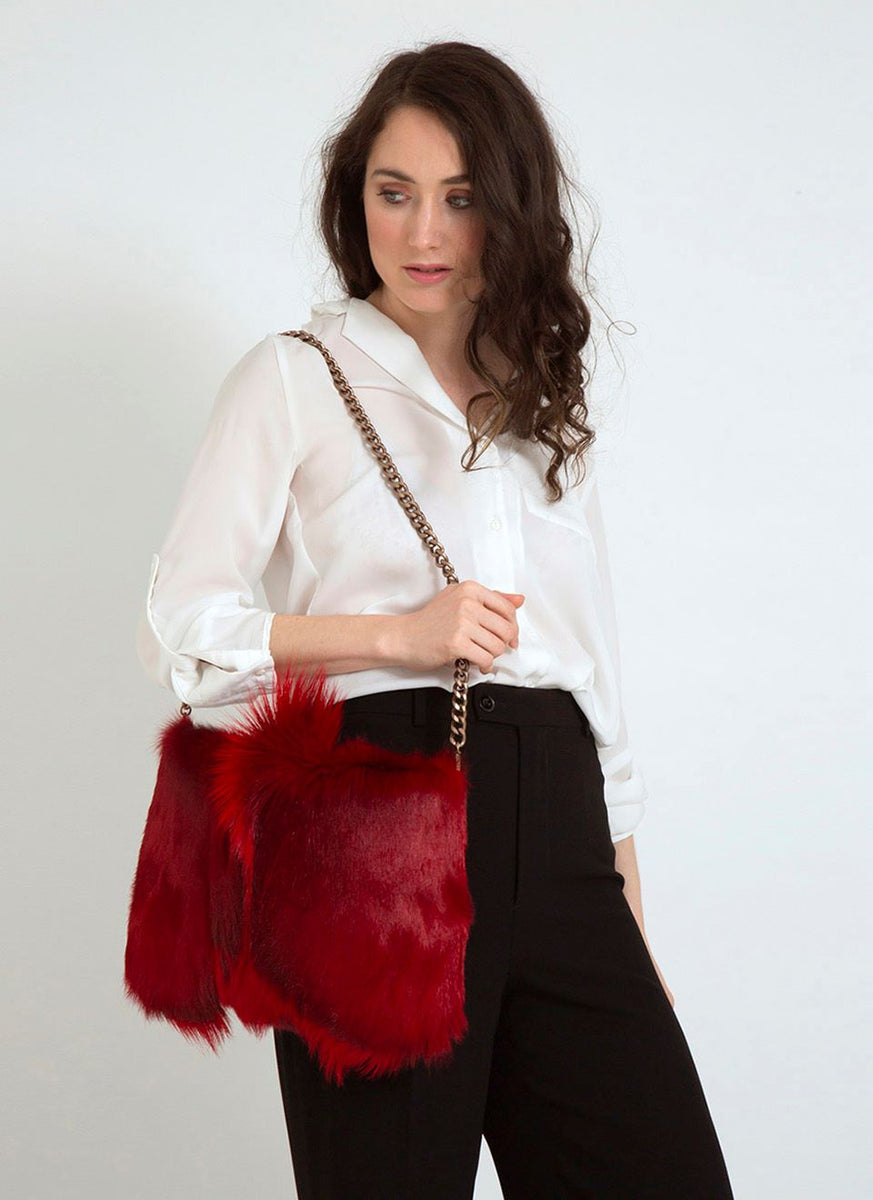 Springbok Red Fur Bag – JuanjoGallery